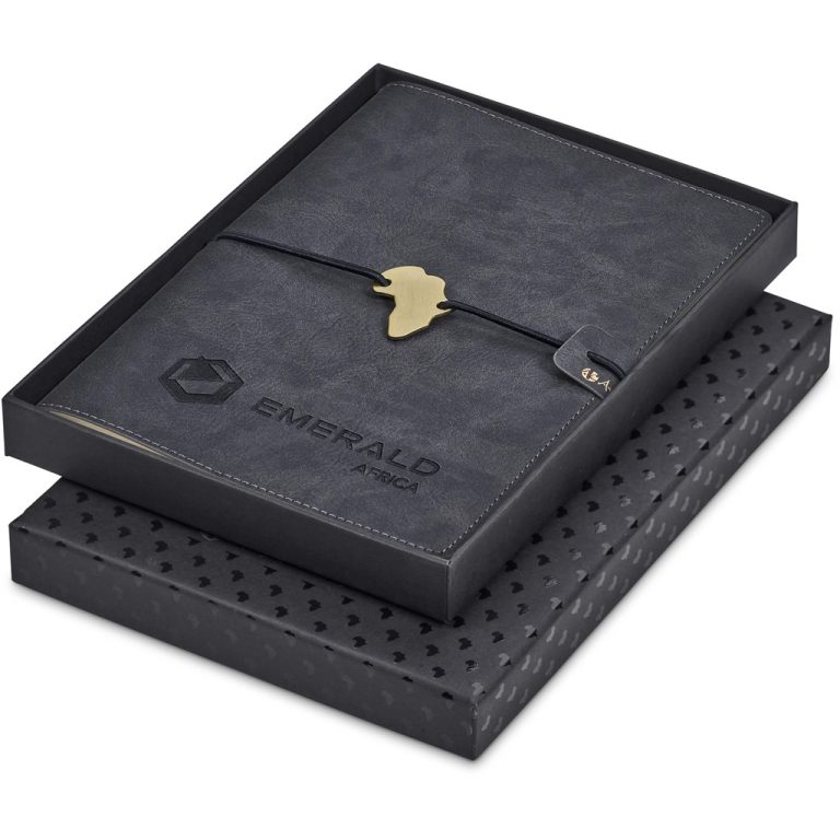 Andy Cartwright Afrique Cowskine A5 Soft Cover Notebook - The Promo Group