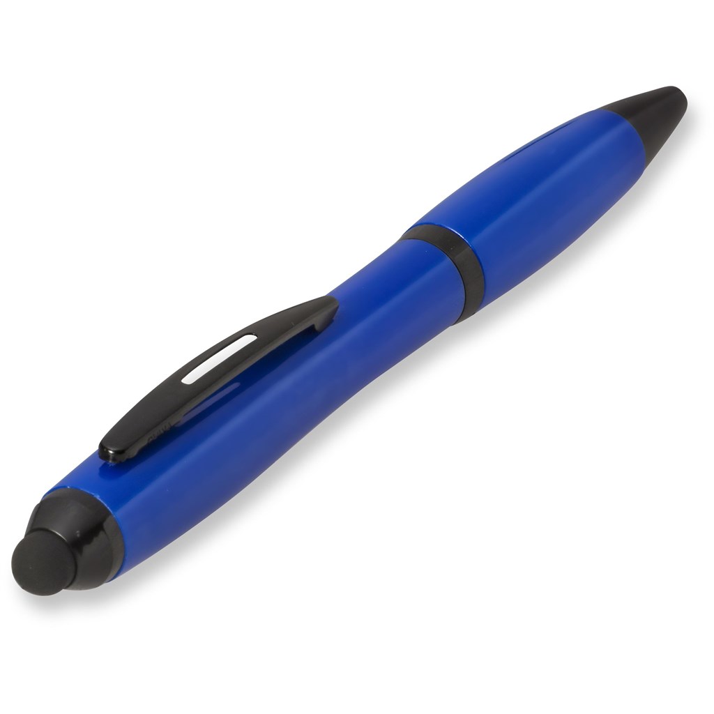 Avatar Stylus Ball Pen - Blue - The Promo Group